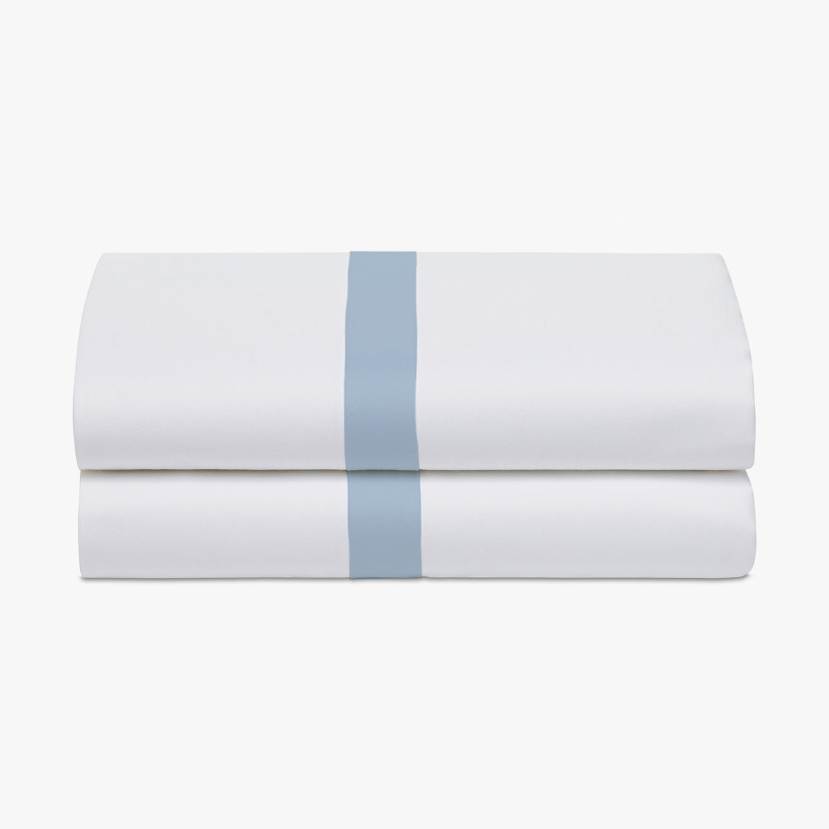 Banded Flat Sheet – Look Linen Co.