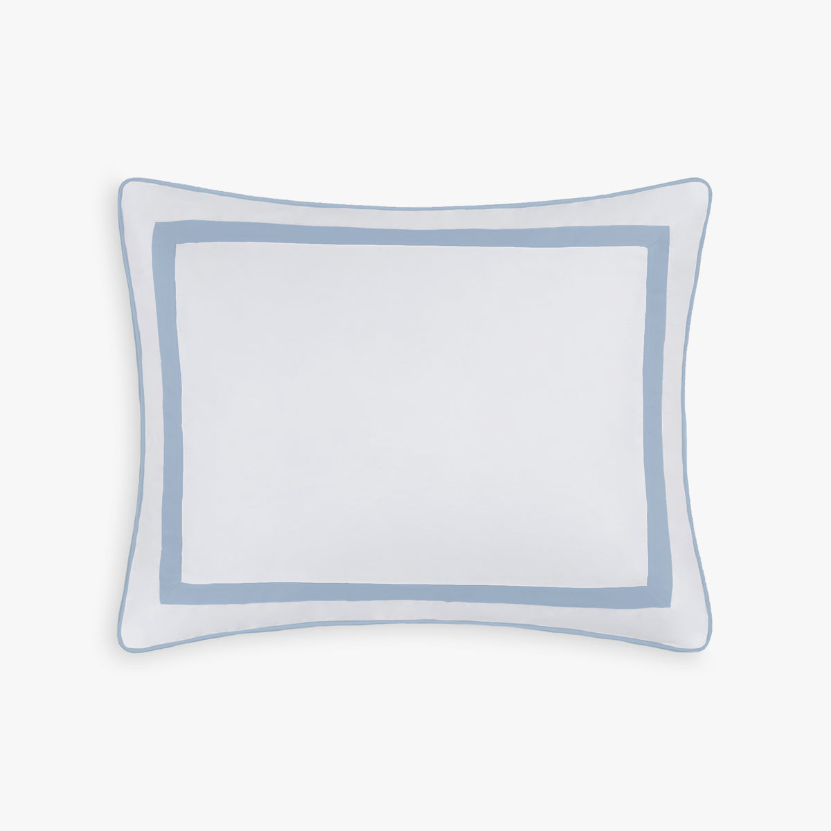 Banded Standard Pillow Sham – Look Linen Co.