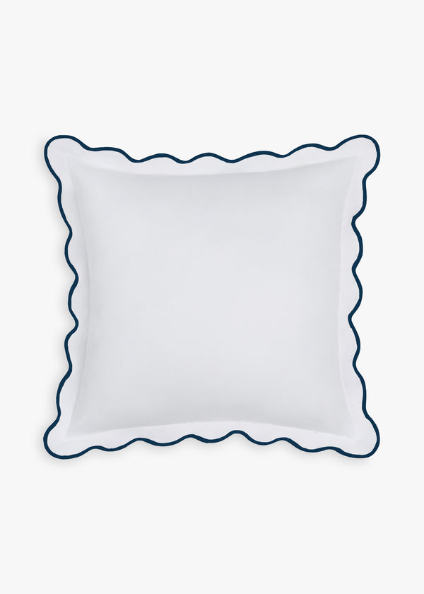 Scalloped Euro Pillow Sham – Look Linen Co.