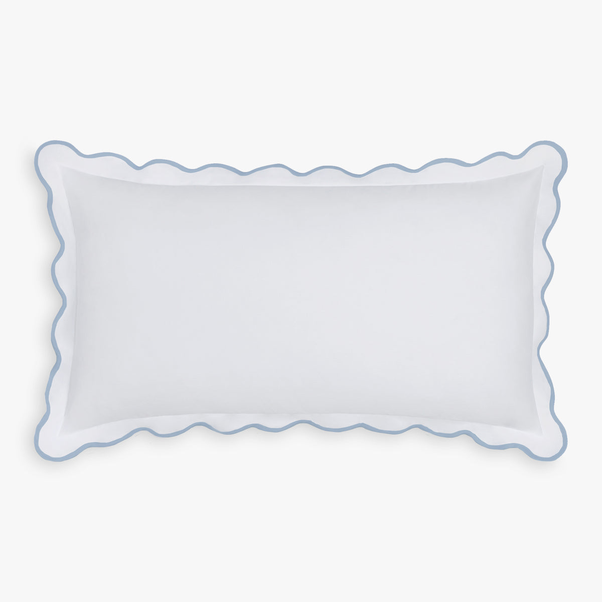 Scalloped King Pillow Sham – Look Linen Co.